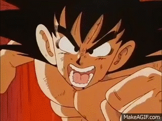 Goku's meteor combination on Make a GIF