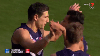 Round 19 AFL - Fremantle v Sydney Highlights on Make a GIF