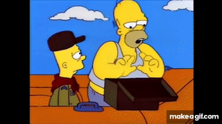 Homer Food Rations on Make a GIF