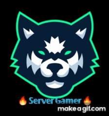 Gif Logo Server Gamer on Make a GIF