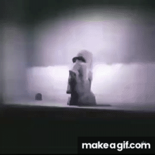 Moai meme on Make a GIF