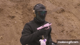 PSR Clips: The Pink Glock on Make a GIF