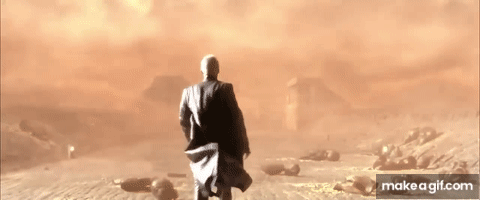 The Purifier death scene from The Chronicles of Riddick. on Make a GIF