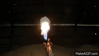 DIY X-MEN PYRO shooting 12ft flames from your wrist on Make a GIF