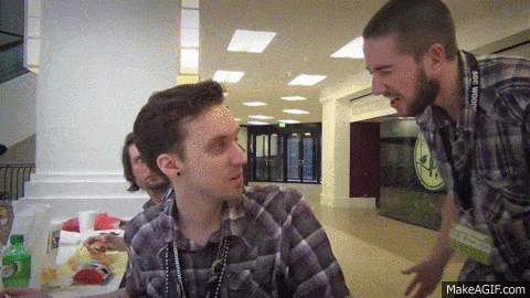 Creepy ProJared Smile on Make a GIF