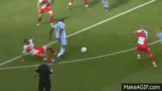 Aguero vs QPR, THE GOAL THAT WON THE LEAGUE! + TEAM REACTION MCFC on Make a GIF