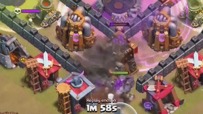 TOP 10 FUNNIEST CLASH OF CLANS CLIPS | 500,000 Barbarians!!! on Make a GIF