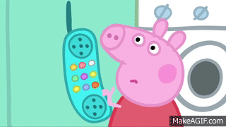 Peppa Pig and Suzie Sheep Whistle on Make a GIF