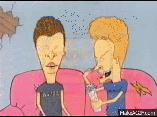 Beavis and Butthead - FIRE! FIRE! FIRE! FIRE! on Make a GIF