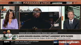 FIRST TAKE | Marshawn Lynch joins Stephen A reacts Russell Wilson's ...