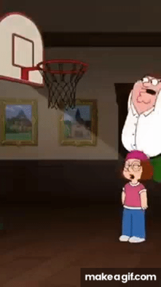 Peter dunk on meg on Make a GIF
