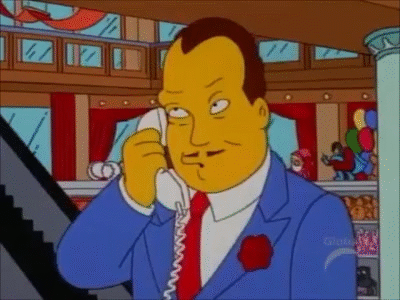 The Simpsons 'Yes!' on Make a GIF