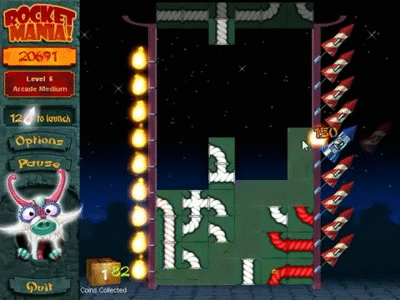 Rocket Mania Deluxe Gameplay 6 on Make a GIF