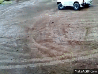 Nissan patrol drifting on Make a GIF
