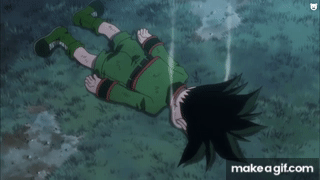 gon's brain is overheating! on Make a GIF