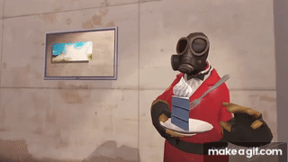 Pyro Paints Cake on Make a GIF