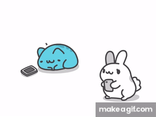 [BugCat-Capoo] Love message on Make a GIF