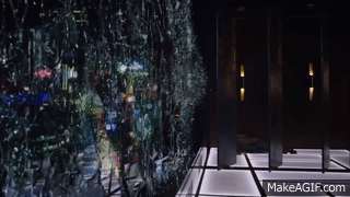 GHOST IN THE SHELL (2017) jumping scene on Make a GIF