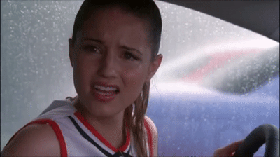 Glee - Terri talks to Quinn in her car 1x04 on Make a GIF