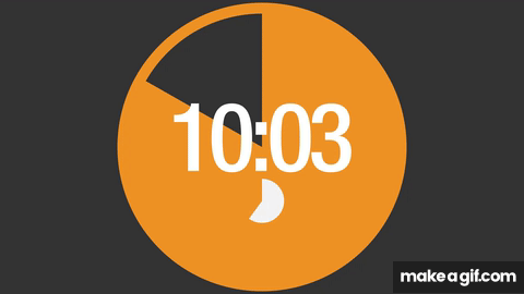 Countdown timer 1 hour on Make a GIF