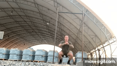 Iron Wolf does CrossFit’s “Cindy” (125 pull-ups, 250 pushups , 375 ...