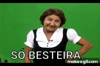 Sinto Cheiro De Besteira Gif