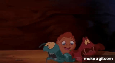 Baby Hercules is turned mortal on Make a GIF