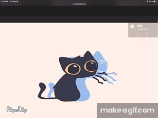 kitty on Make a GIF