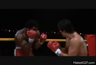 Rocky Balboa Vs Apollo Creed on Make a GIF