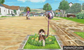 Nintendogs dog gif by Kiara on Make a GIF