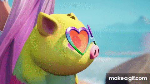 Fortnite Ariana Grande Piggy Smallz Trailer on Make a GIF