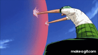 One Piece - Zoro Takes Luffy's Pain [HD] on Make a GIF