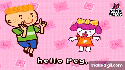 Hello | Best Kids Songs | PINKFONG Songs for Children on Make a GIF