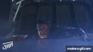 The Cable Guy penguin slide on Make a GIF