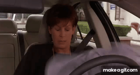 Freaky Friday Airbag Scene (HD) on Make a GIF