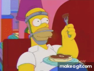 S13E09 - Hardships of Homer's Broken Jaw Diet on Make a GIF