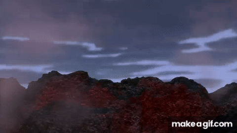 Shrek and Donkey look at the bridge on Make a GIF