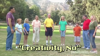 Creativity. No on Make a GIF