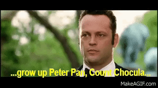 grow up Peter Pan, Count Chocula on Make a GIF