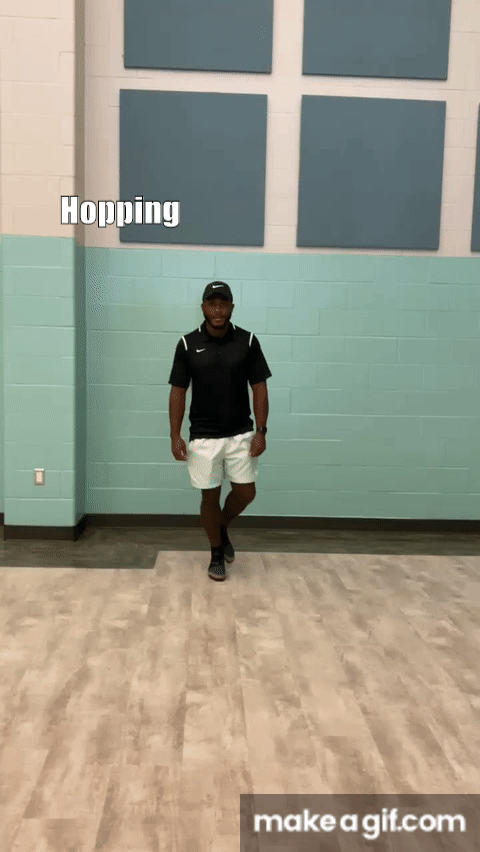 Coach Frye Hopping on Make a GIF