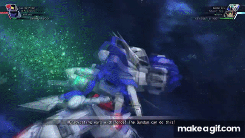 SD Gundam G Generation Cross Rays - Gundam Exia All Ver. Attacks on ...
