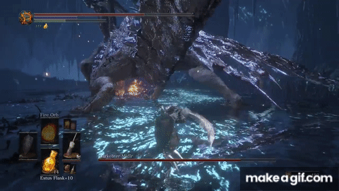 Dark Souls 3 Ringed City: Darkeater Midir Boss Fight (4K 60fps) on Make ...