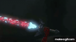 Master sword breaking on Make a GIF