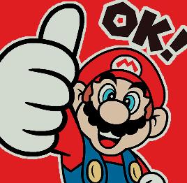 Super Mario Line Stickers ! on Make a GIF