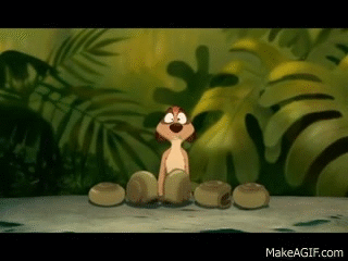 Snail slurping - The lion king 3 (English) on Make a GIF