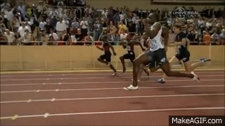 Sprint Form Slow Motion on Make a GIF