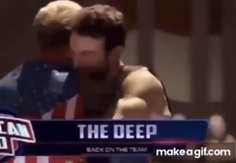 The Deep, back on the team! on Make a GIF