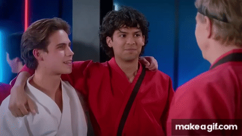 Cobra Kai Season 5: Miguel And Robby All Scenes Together on Make a GIF