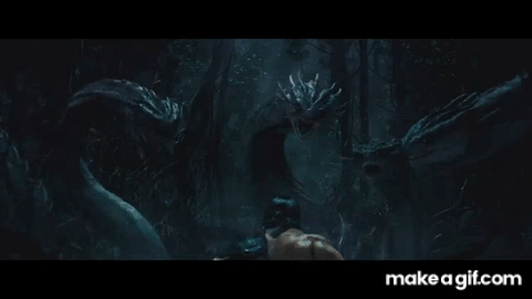 Hercules VS Hydra and Man Lion Fighting Scene 4K on Make a GIF