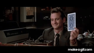 Ghostbusters (1984) - Venkman's ESP Test Scene | Movieclips on Make a GIF